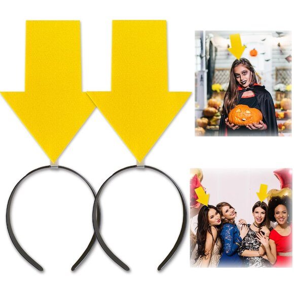 Other | 2pcs Arrow Headband New Creative Symbol Headband Party Festival ...